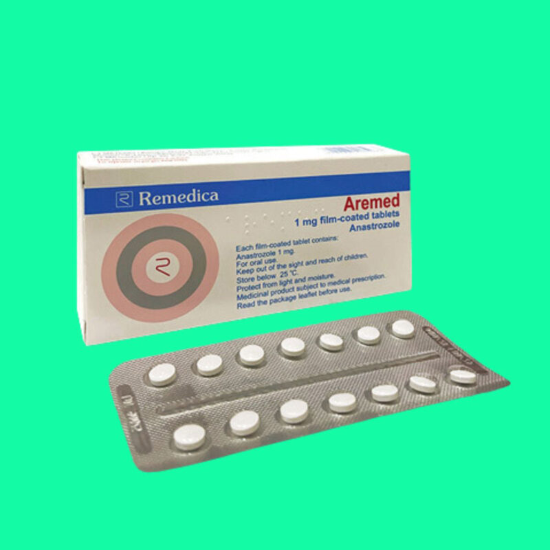 Thuốc Aremed 1mg: Công dụng, liều dùng và lưu ý tác dụng phụ