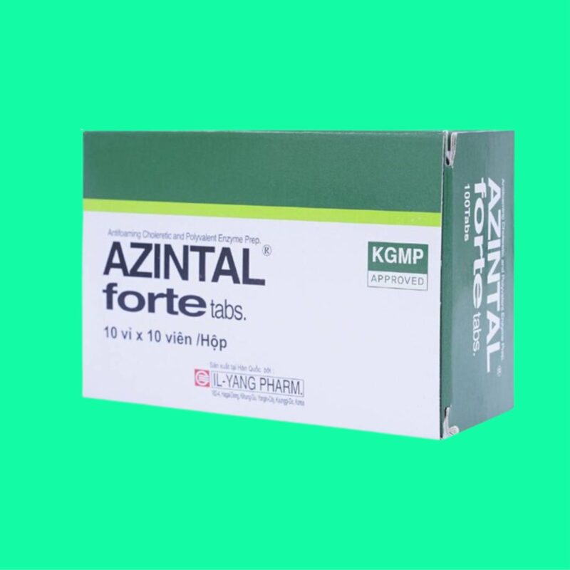 Thuốc Azintal Forte tabs. là thuốc gì? Giá bao nhiêu? Mua ở đâu? Có tốt ...
