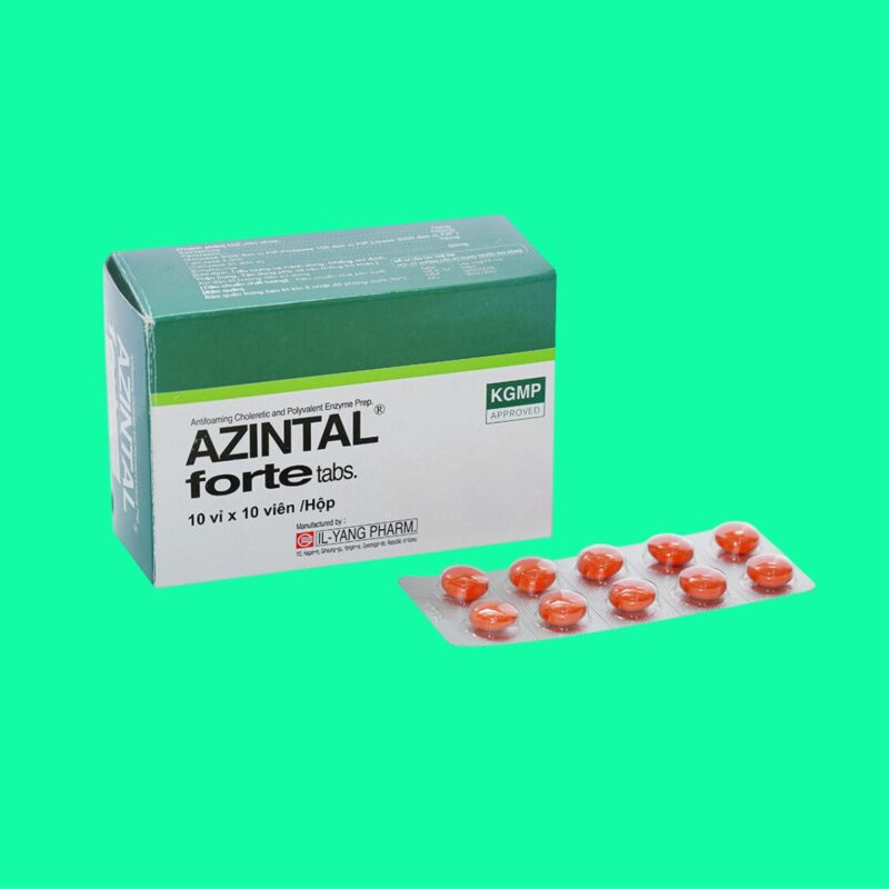 Thuốc Azintal Forte tabs. là thuốc gì? Giá bao nhiêu? Mua ở đâu? Có tốt ...