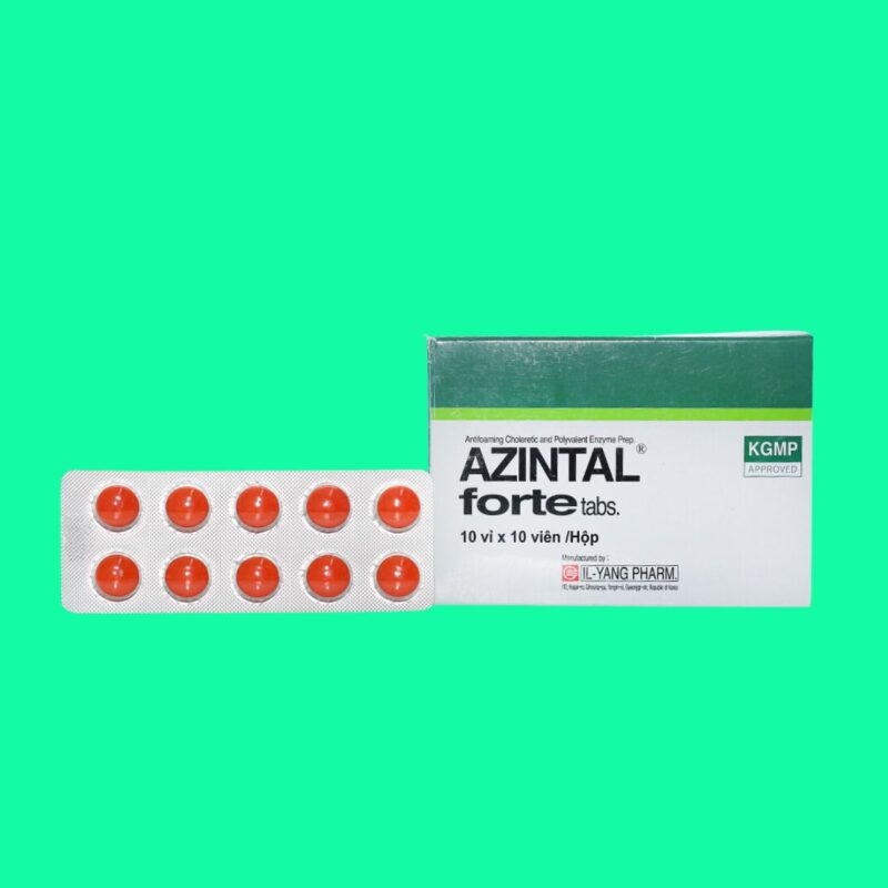 Thuốc Azintal Forte tabs. là thuốc gì? Giá bao nhiêu? Mua ở đâu? Có tốt ...