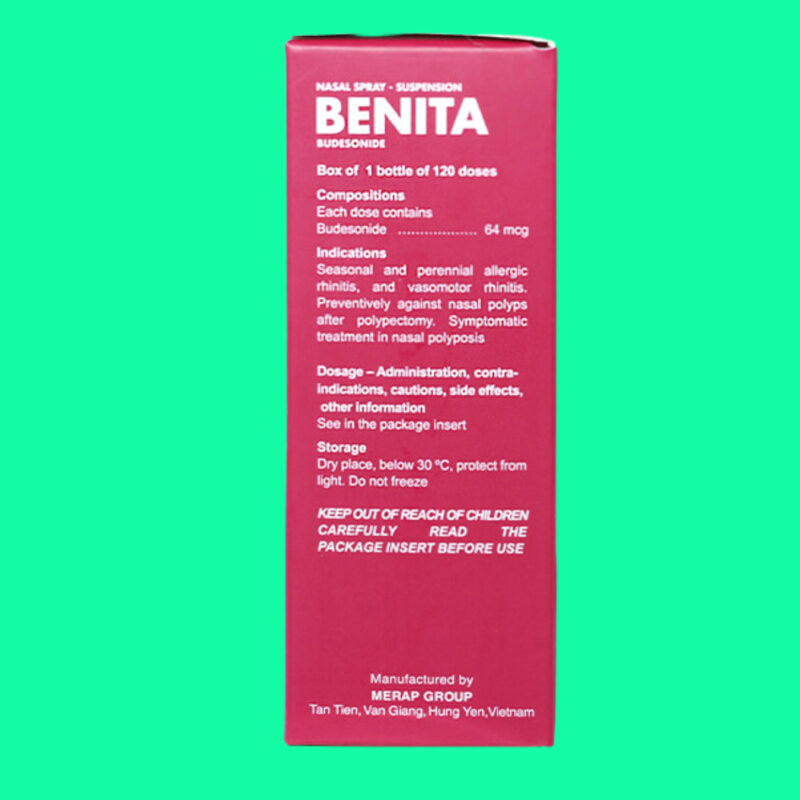 Thuốc Benita là thuốc gì? giá bao nhiêu? mua ở đâu? có tác dụng gì?