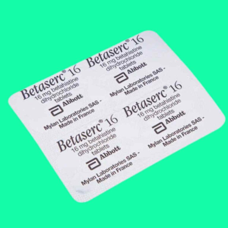 Thuốc Betaserc 16mg là thuốc gì? giá bao nhiêu? mua ở đâu? có tác dụng gì?