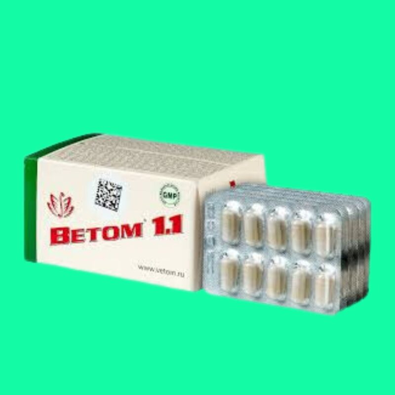 Thuốc Betom 1.1: Công dụng, liều dùng, lưu ý tác dụng phụ, giá bán