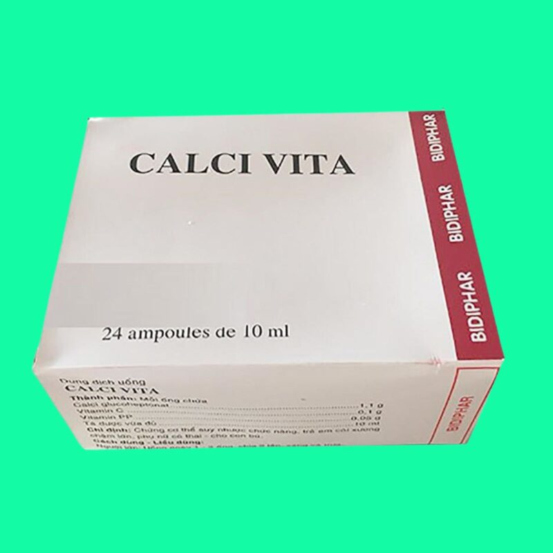 Thuốc Calci Vita là thuốc gì? giá bao nhiêu? mua ở đâu? có tác dụng gì?