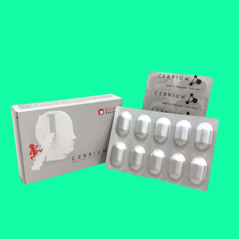 Thuốc Cebrium là thuốc gì? giá bao nhiêu? mua ở đâu? có tốt không?
