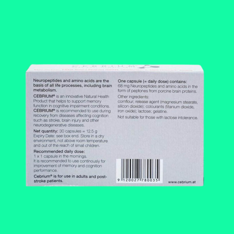 Thuốc Cebrium là thuốc gì? giá bao nhiêu? mua ở đâu? có tốt không?