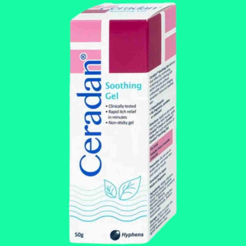 Thuốc Ceradan Soothing Gel là thuốc gì? giá bao nhiêu? mua ở đâu?