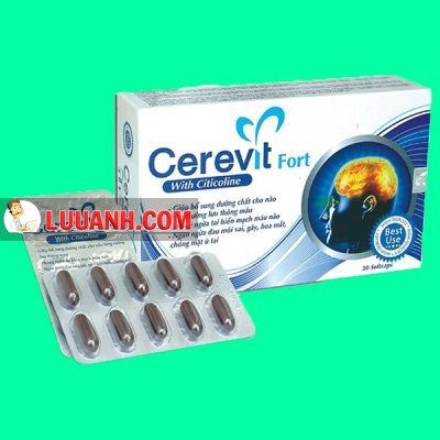 Cerevit Fort: Công dụng, liều dùng, lưu ý tác dụng phụ, giá bán