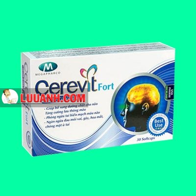 Cerevit Fort: Công dụng, liều dùng, lưu ý tác dụng phụ, giá bán