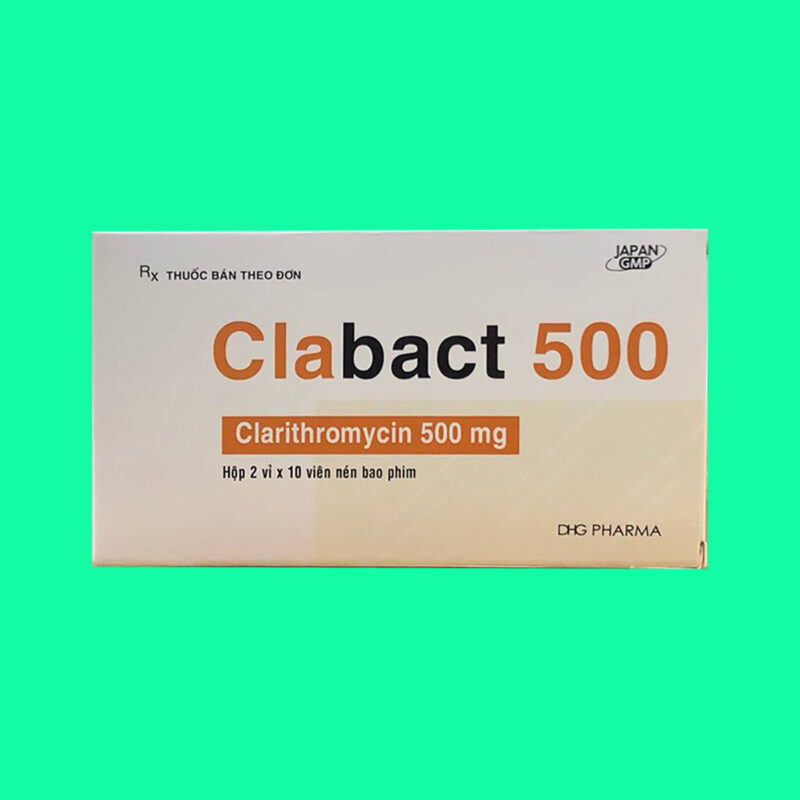 Thuốc Clabact 500mg là thuốc gì? giá bao nhiêu? mua ở đâu?