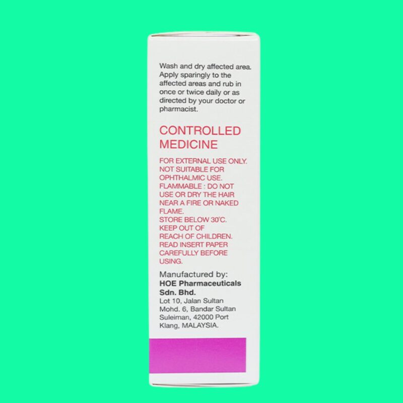 Thuốc Cloderm Solution là gì? giá bao nhiêu? mua ở đâu? có tác dụng gì?