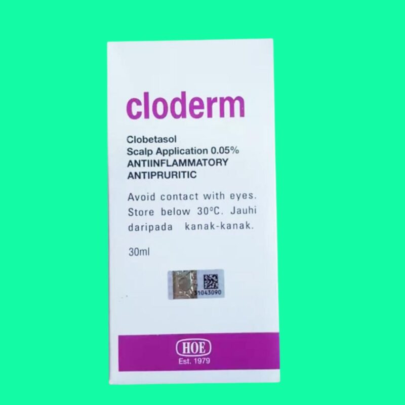 Thuốc Cloderm Solution là gì? giá bao nhiêu? mua ở đâu? có tác dụng gì?