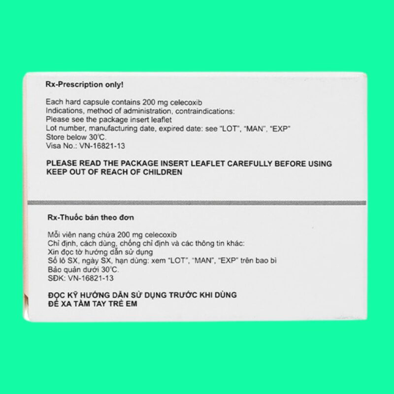 Thuốc Cofidec 200mg: Công dụng, liều dùng và lưu ý tác dụng phụ