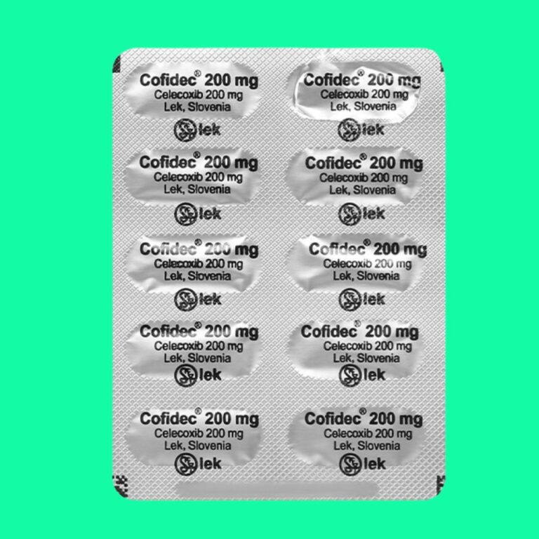 Thuốc Cofidec 200mg: Công dụng, liều dùng và lưu ý tác dụng phụ