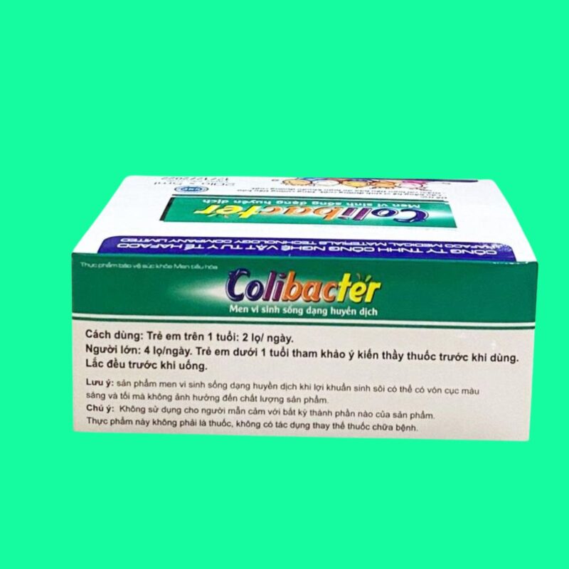 Thuốc Men vi sinh Bạch Mai Colibacter là thuốc gì? giá bao nhiêu?