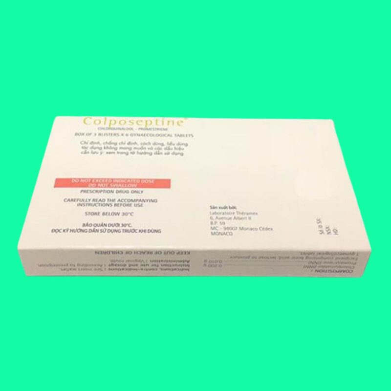 Thuốc Colposeptine là thuốc gì? giá bao nhiêu? mua ở đâu? có tốt không?