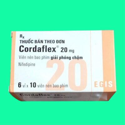 Thuốc Cordaflex 20mg: Công dụng, liều dùng và lưu ý tác dụng phụ