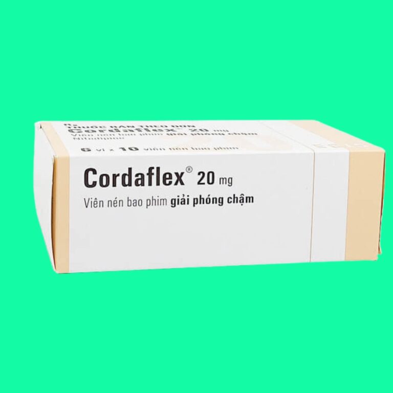 Thuốc Cordaflex 20mg: Công dụng, liều dùng và lưu ý tác dụng phụ