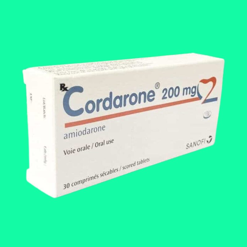 Cordarone: Công dụng, liều dùng, lưu ý tác dụng phụ và giá
