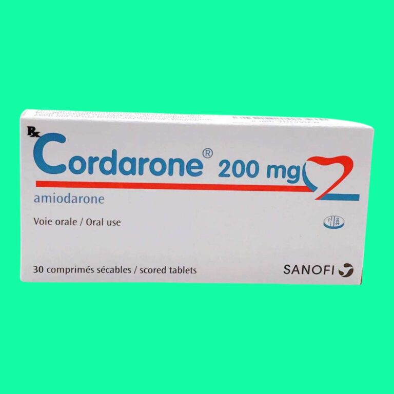 Cordarone: Công dụng, liều dùng, lưu ý tác dụng phụ và giá