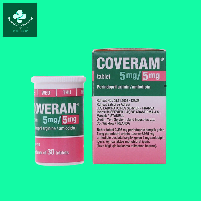 Thuốc Coveram là gì? giá bao nhiêu? mua ở đâu? có tác dụng gì?