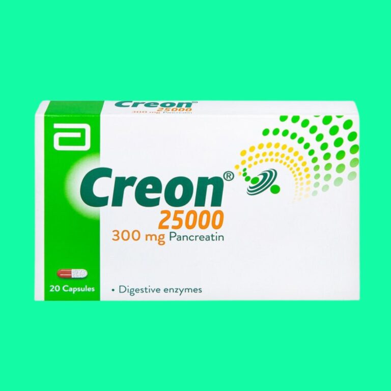 Thuốc Creon 25000 là thuốc gì? giá bao nhiêu? mua ở đâu? có tác dụng gì?