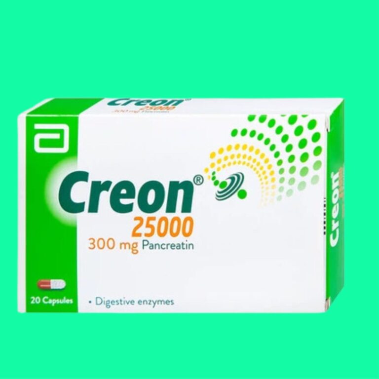 Thuốc Creon 25000 là thuốc gì? giá bao nhiêu? mua ở đâu? có tác dụng gì?