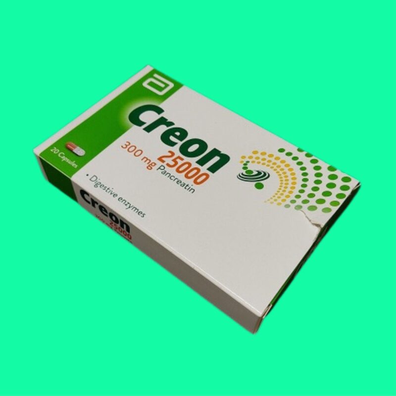 Thuốc Creon 25000 là thuốc gì? giá bao nhiêu? mua ở đâu? có tác dụng gì?