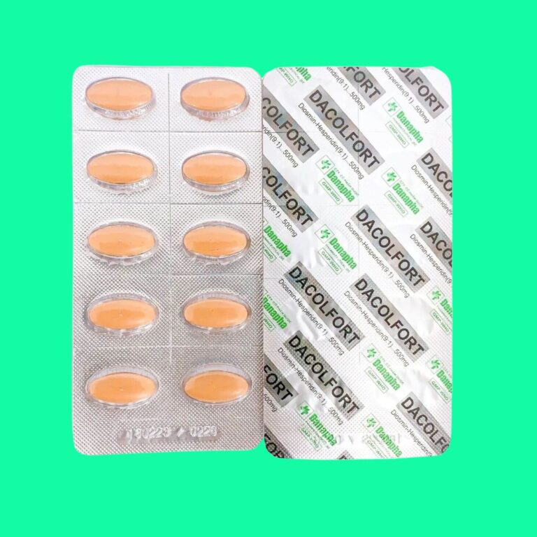 Thuốc Dacolfort là thuốc gì? giá bao nhiêu? mua ở đâu? có tác dụng gì?