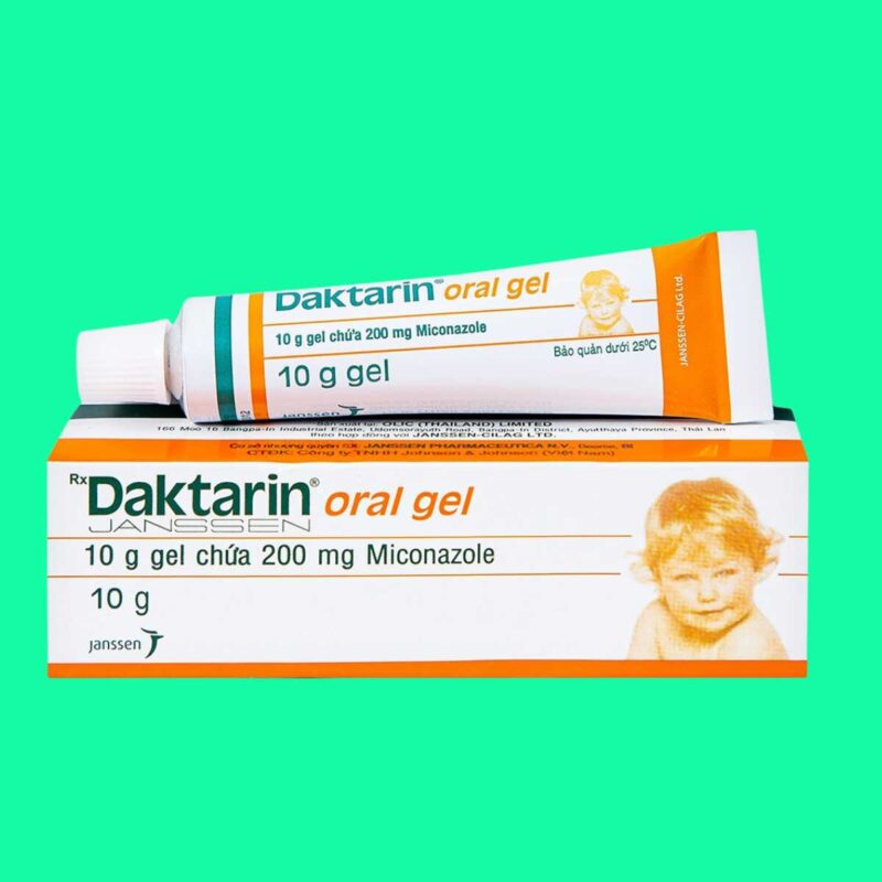 Thuốc Daktarin Oral Gel là gì? giá bao nhiêu? mua ở đâu? có tác dụng gì?