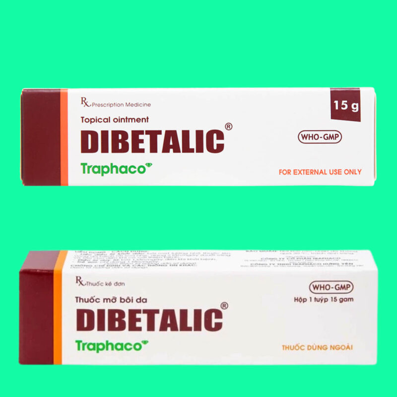 Thuốc Dibetalic: Công dụng, liều dùng, lưu ý tác dụng phụ, giá bán