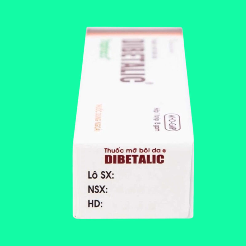 Thuốc Dibetalic: Công dụng, liều dùng, lưu ý tác dụng phụ, giá bán