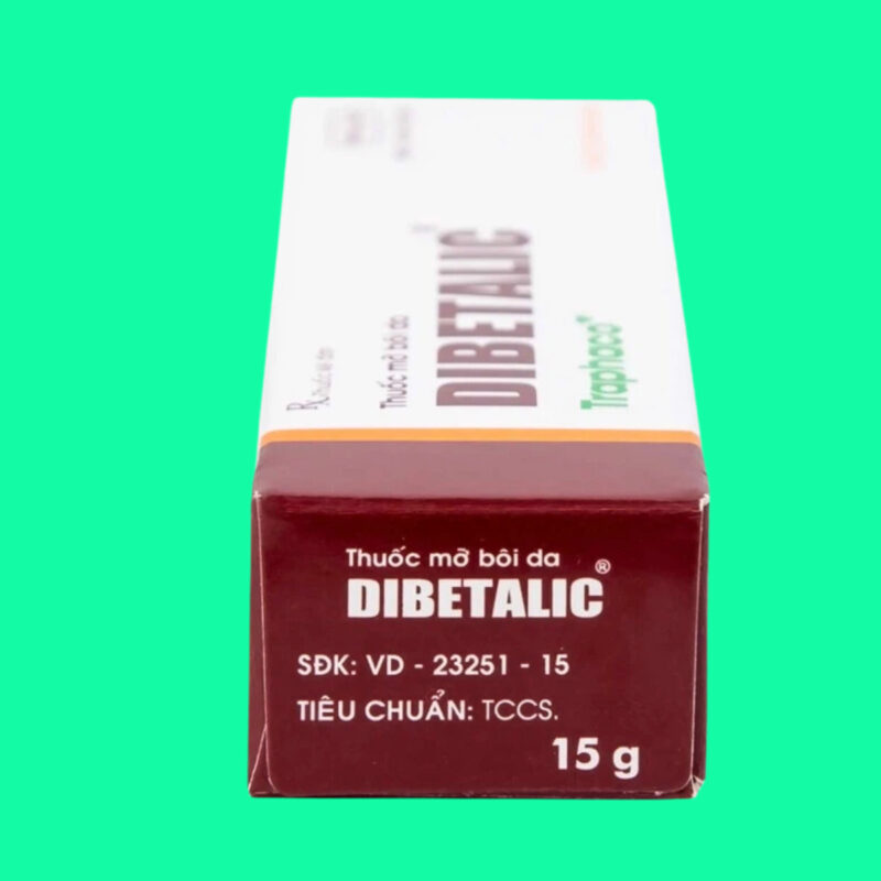 Thuốc Dibetalic: Công dụng, liều dùng, lưu ý tác dụng phụ, giá bán
