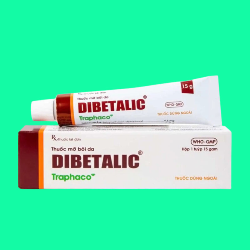 Thuốc Dibetalic: Công dụng, liều dùng, lưu ý tác dụng phụ, giá bán