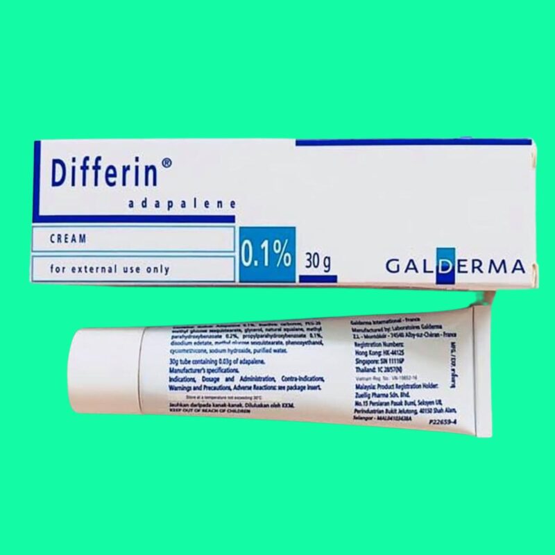 Thuốc Differin là thuốc gì? giá bao nhiêu? mua ở đâu? có tác dụng gì?