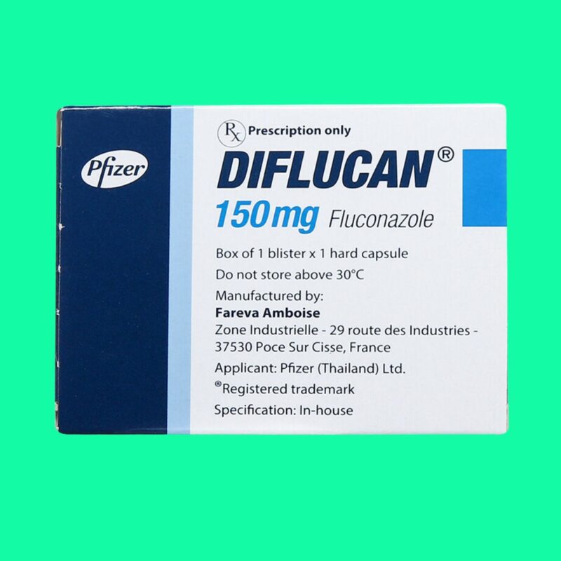 Thuốc Diflucan: Công dụng, liều dùng, lưu ý tác dụng phụ, giá bán