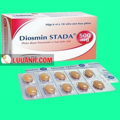 Thuốc Diosmin Stada 500 mg là thuốc gì? giá bao nhiêu? mua ở đâu?