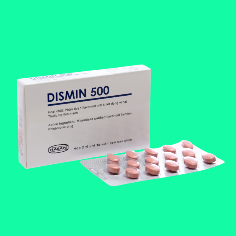 Thuốc Dismin 500 là thuốc gì? giá bao nhiêu? mua ở đâu? có tác dụng gì?