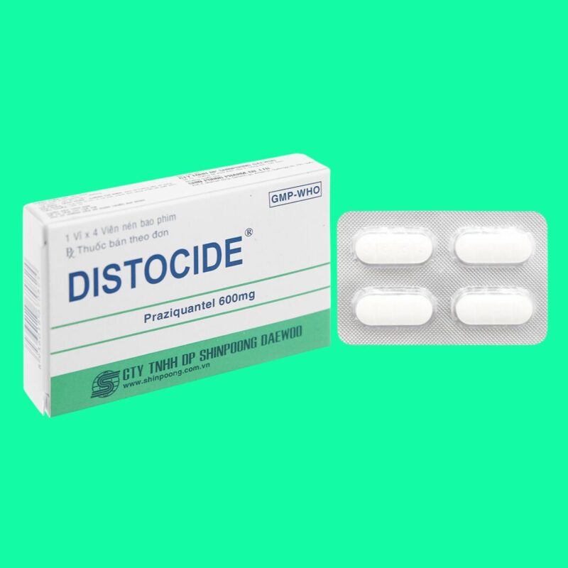 Thuốc Distocide: Công dụng, liều dùng, lưu ý tác dụng phụ, giá bán