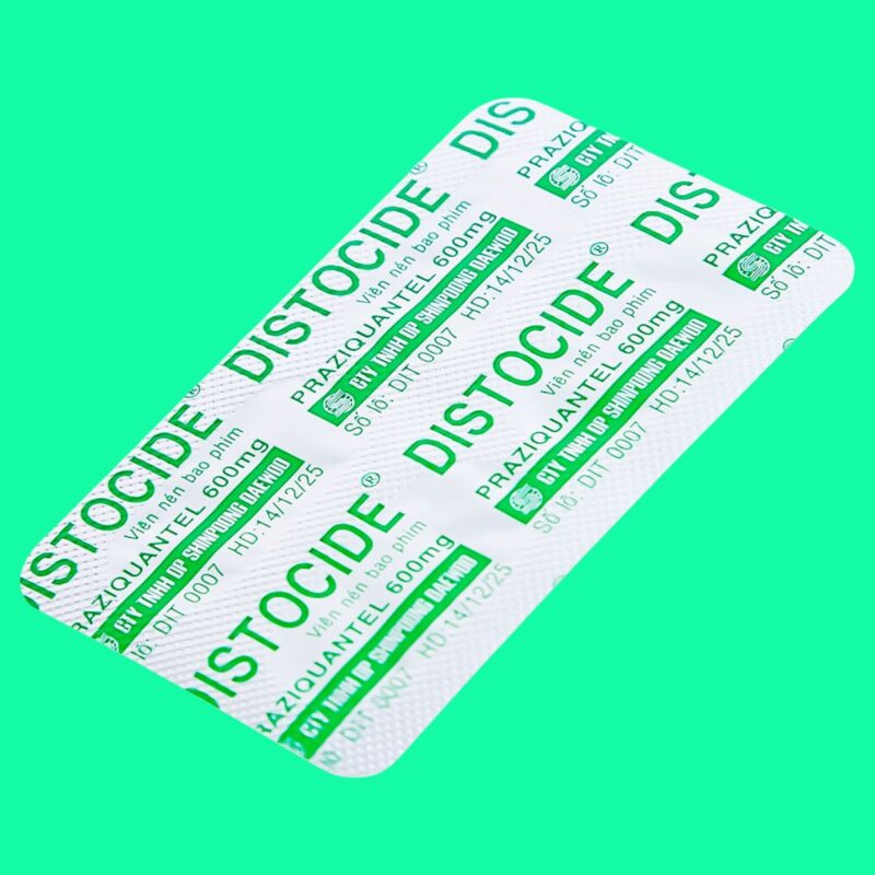 Thuốc Distocide: Công dụng, liều dùng, lưu ý tác dụng phụ, giá bán
