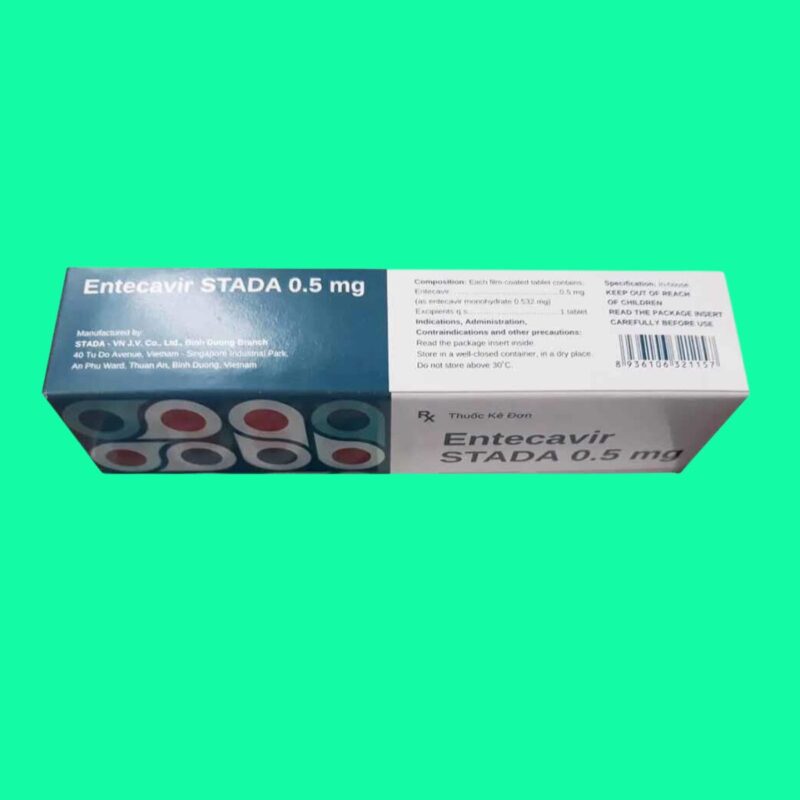 Thuốc Entecavir là thuốc gì? giá bao nhiêu? mua ở đâu? có tác dụng gì?