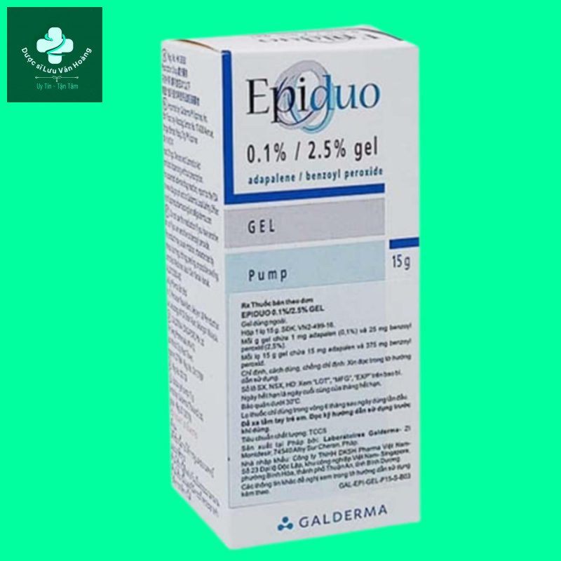 Thuốc Epiduo là thuốc gì? giá bao nhiêu? mua ở đâu? có tác dụng gì?