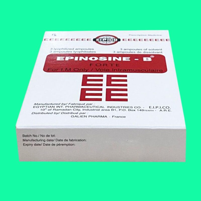 Thuốc Epinosine - B: Công dụng, liều dùng, lưu ý tác dụng phụ, giá bán