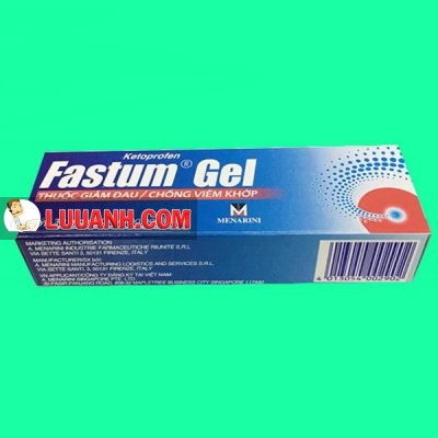 Thuốc Fastum gel là thuốc gì? giá bao nhiêu? mua ở đâu? có tác dụng gì?