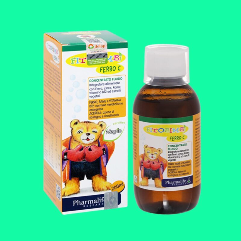 Thuốc Fitobimbi Ferro C: Công dụng, liều dùng và lưu ý tác dụng phụ