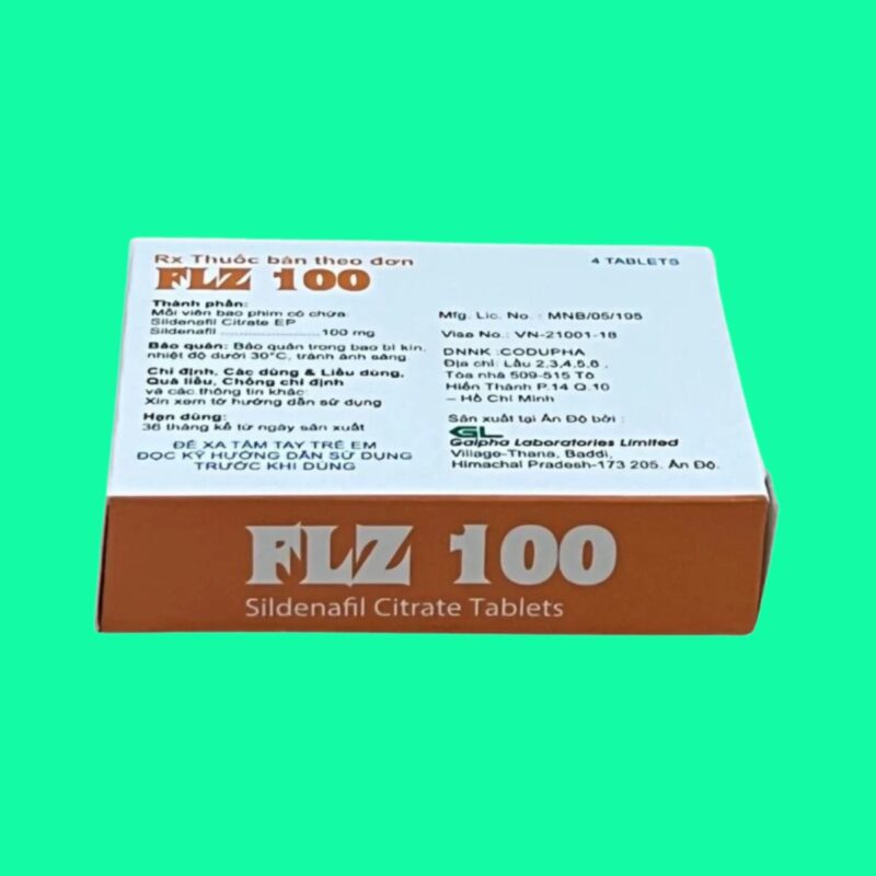Thuốc flz 100 là thuốc gì? giá bao nhiêu? mua ở đâu? có tác dụng gì?