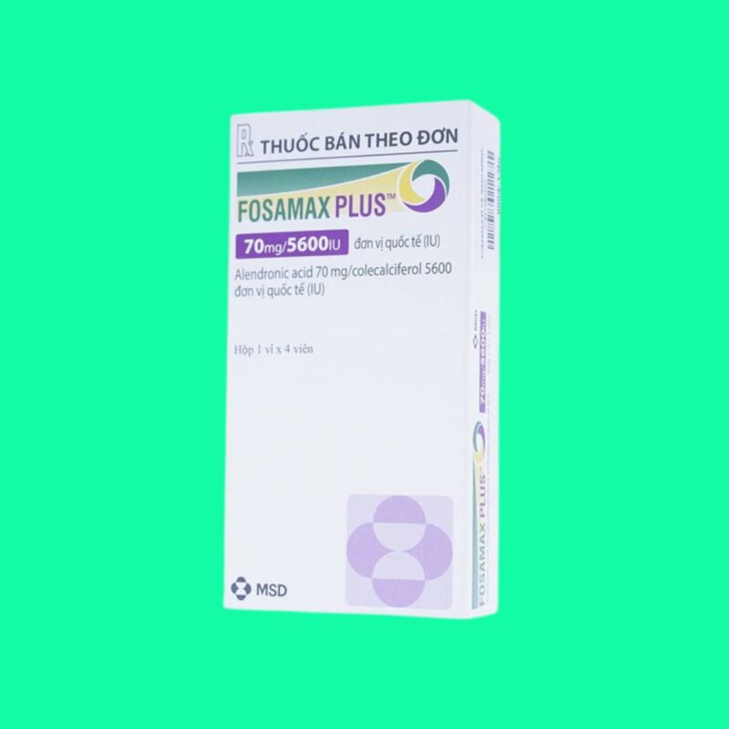Thuốc Fosamax Plus 70mg/5600IU là thuốc gì? giá bao nhiêu? mua ở đâu? có tốt không