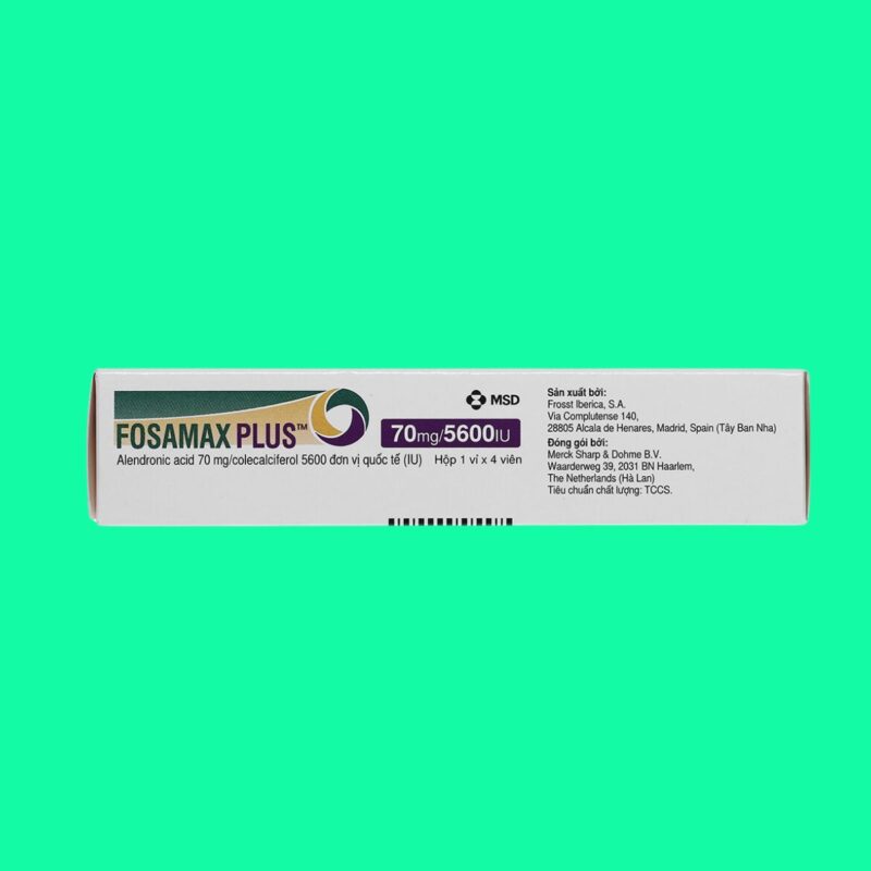 Thuốc Fosamax Plus 70mg/5600IU là thuốc gì? giá bao nhiêu? mua ở đâu ...