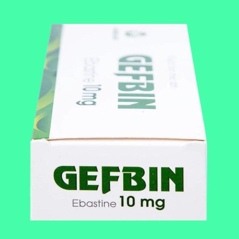 Thuốc Gefbin 10mg là gì? giá bao nhiêu? mua ở đâu? có tác dụng gì?