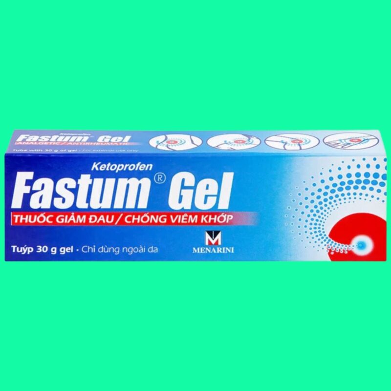 Thuốc Fastum gel là thuốc gì? giá bao nhiêu? mua ở đâu? có tác dụng gì?
